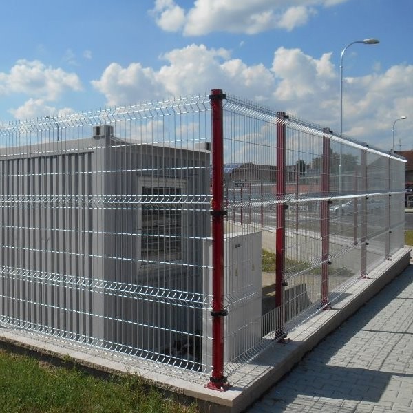 Průmyslový svařovaný plotový panel BRAVO 3D pozinkovaný 2030 mm s ...